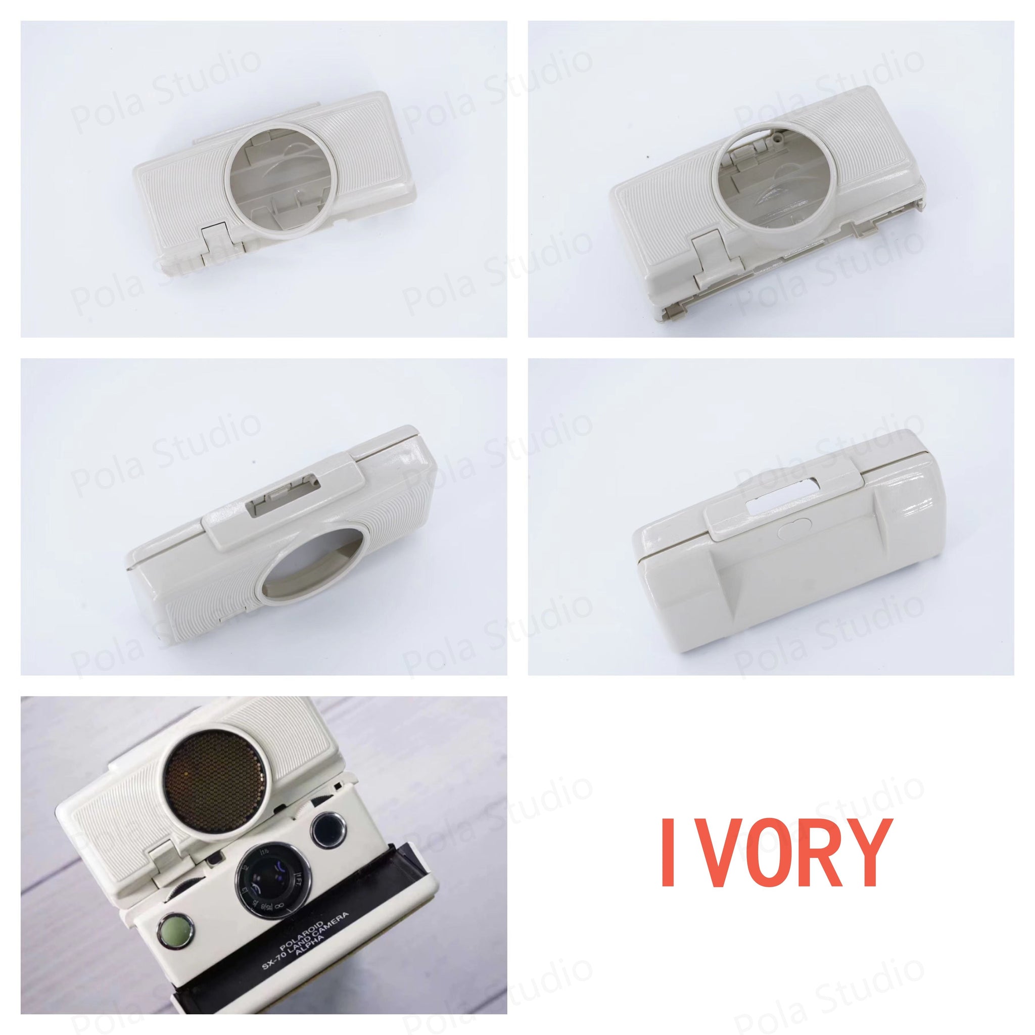 Polaroid Camera transparent cover SONAR SX70 CLEAR Customized – PolaStudio